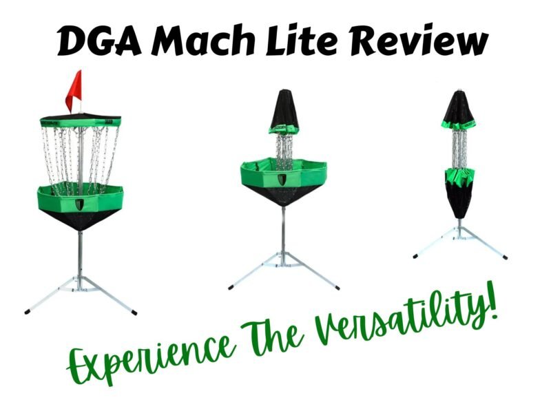 The DGA Mach Lite Basket - A Complete Review! - Disc Golf Around