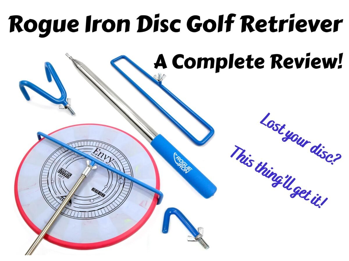 Rogue Iron Disc Golf Retriever - Complete Review! - Disc Golf Around